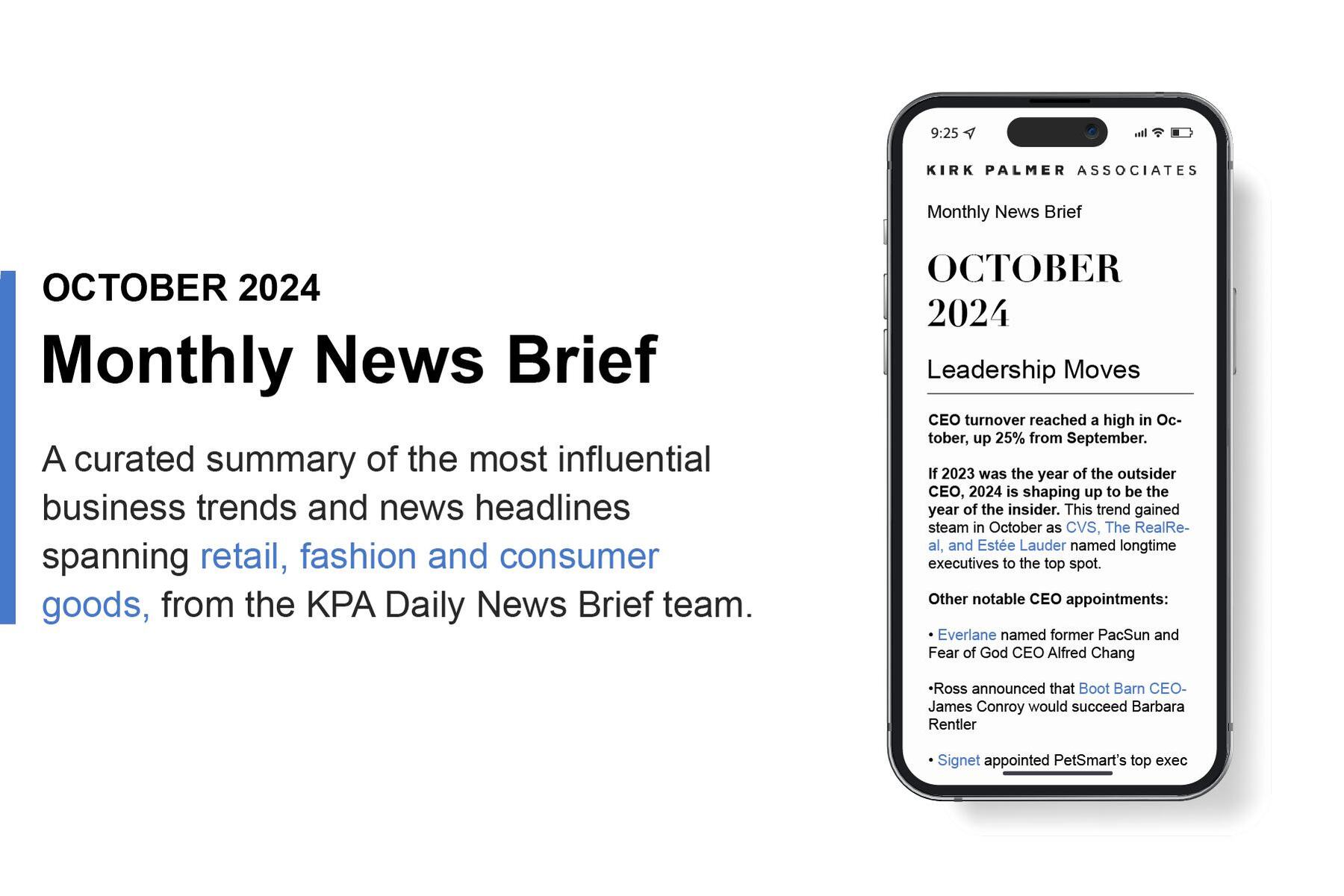 The Monthly News Brief - October 2024