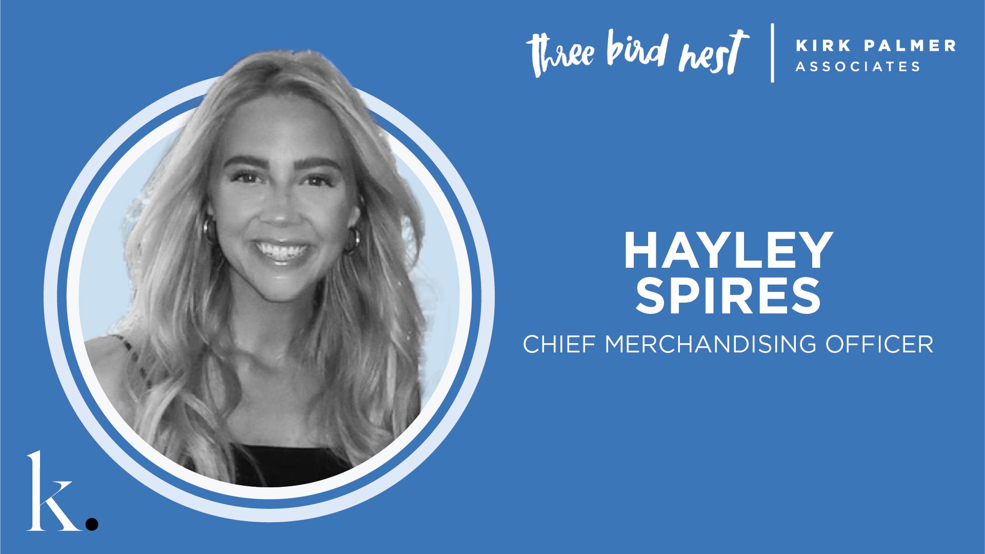 Executive Search: Chief Merchandising Officer, Three Bird Nest